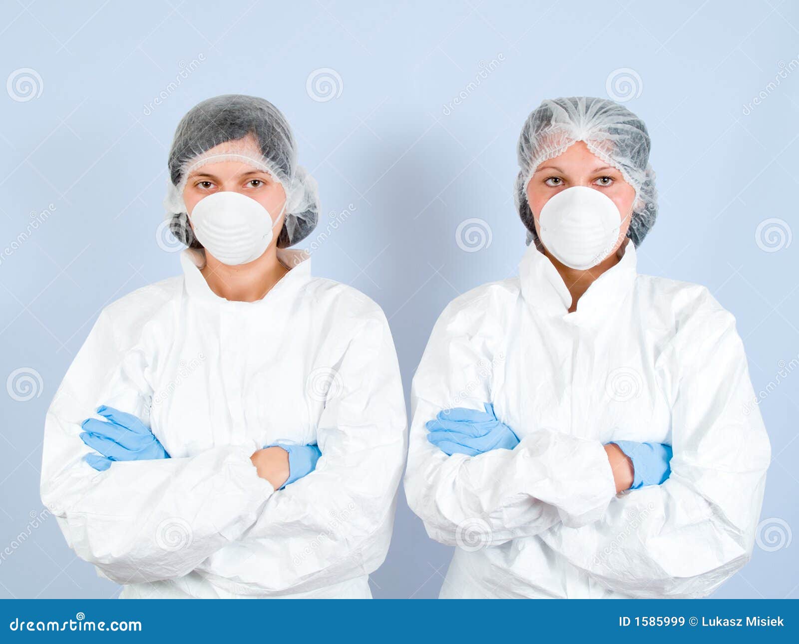 Lab Girls 01 stock image. Image of coat, manufacture, inspection - 1585999