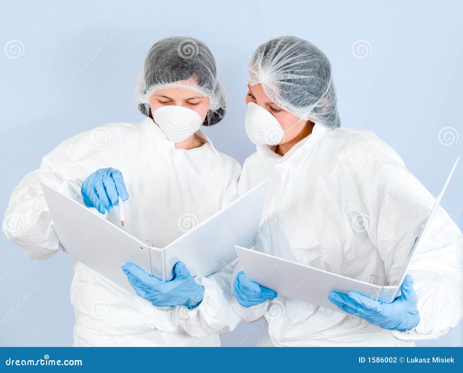 Lab Girls 03 stock photo. Image of pharmacist, manufacturing - 1586002