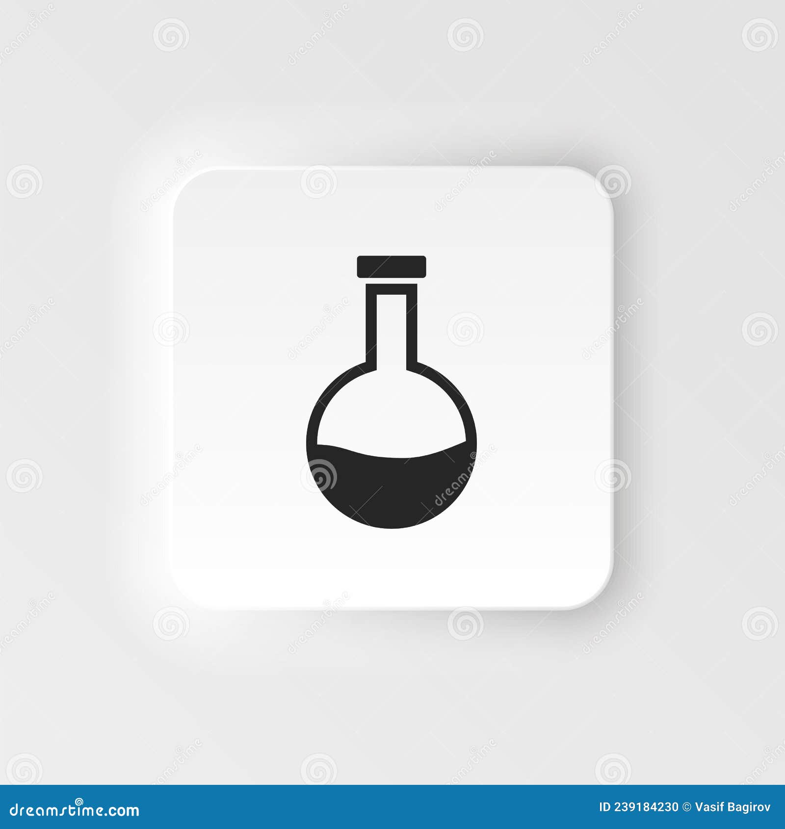 Lab Glassware Icon - Vector. Simple Element Illustration from UI ...