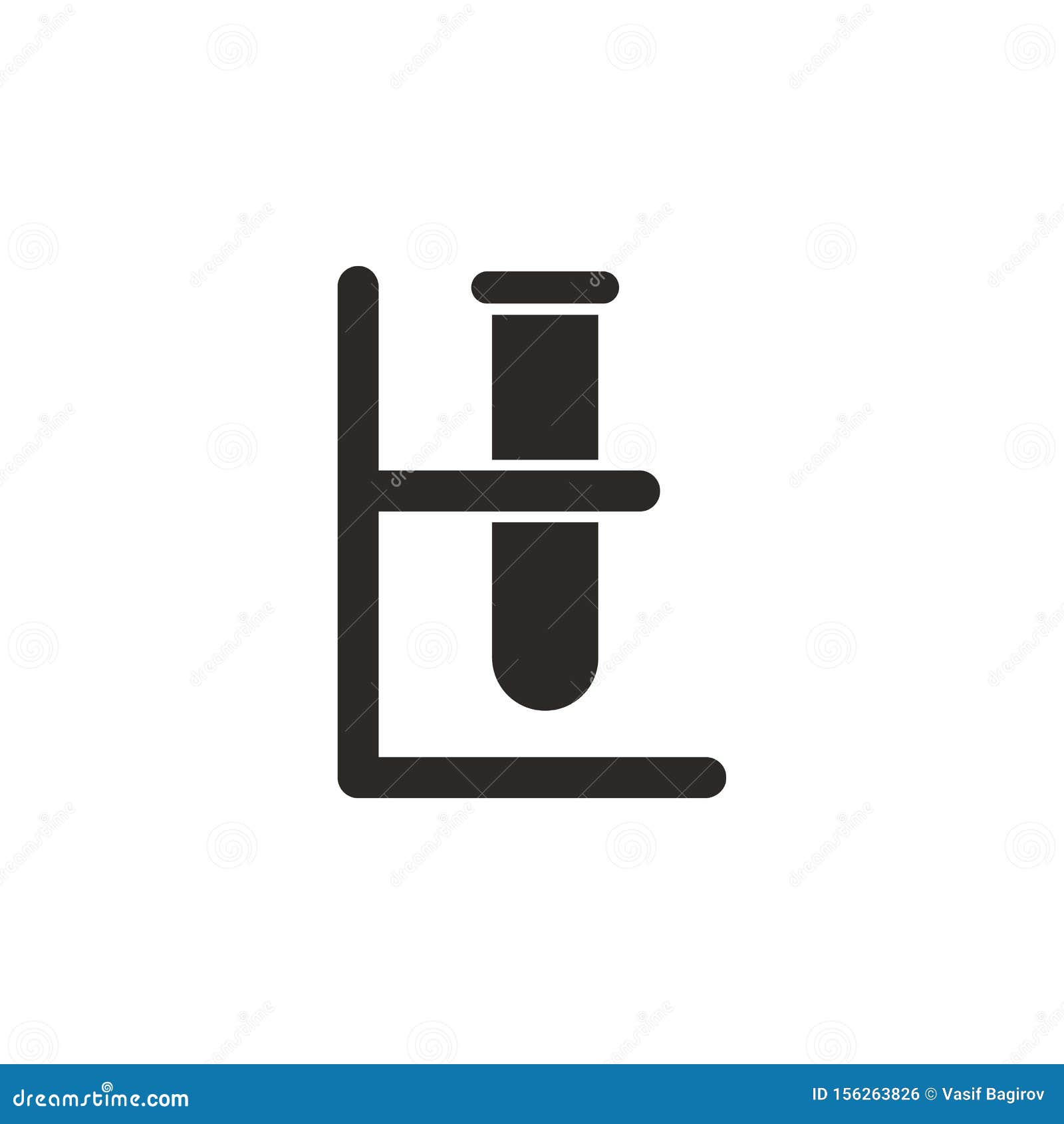Lab Glassware Icon - Vector. Simple Element Illustration from UI ...