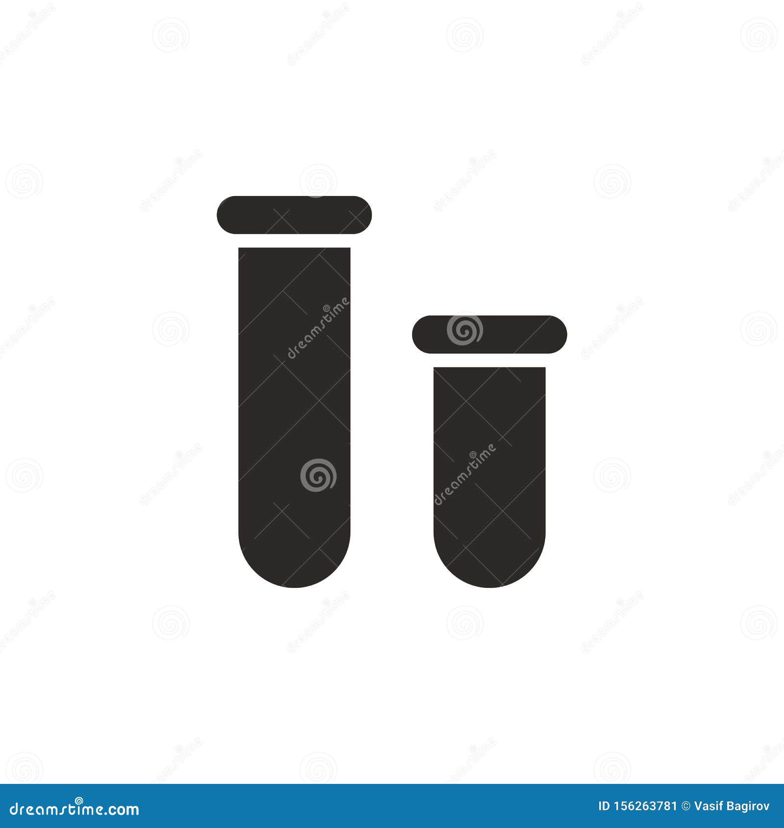 Lab Glassware Icon - Vector. Simple Element Illustration from UI ...