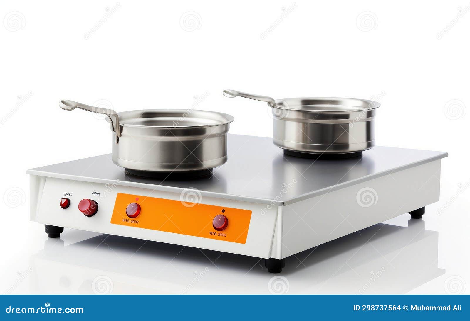 Lab Hot Plate on White Background Stock Photo - Image of sparkle ...