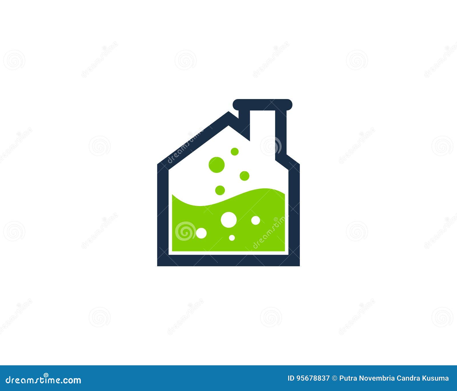 Lab House Home Icon Logo Design Element Stock Vector - Illustration of ...