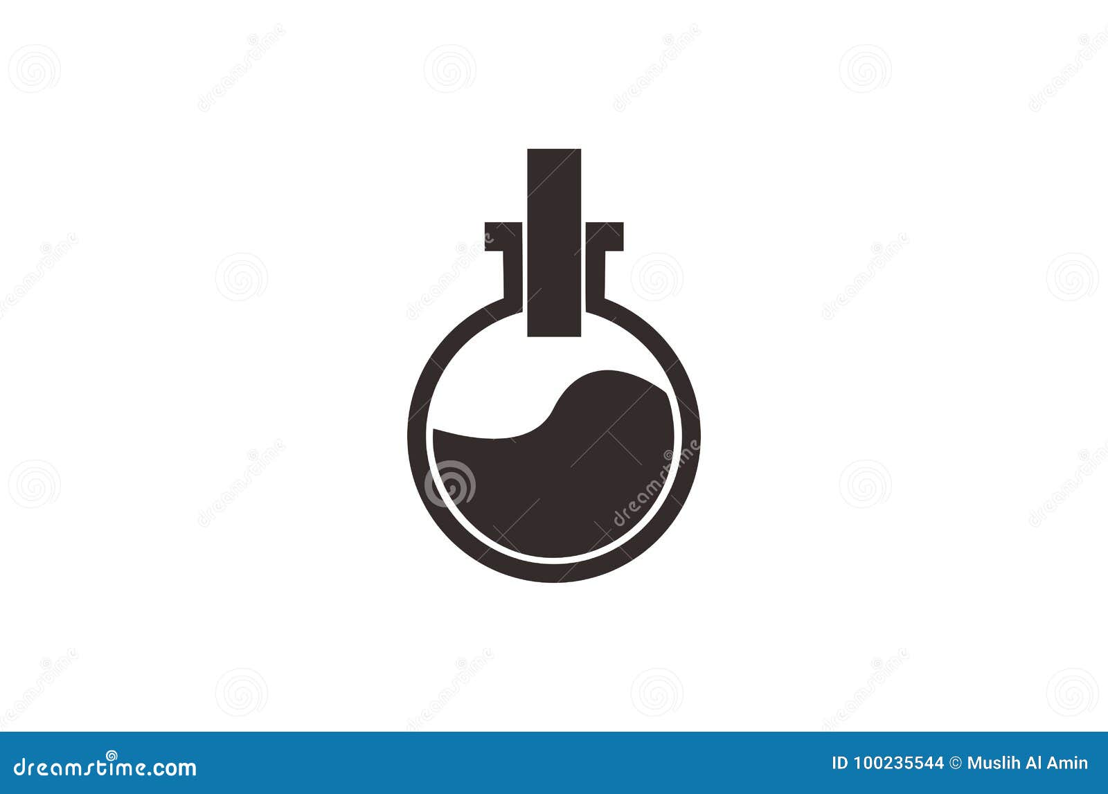 Lab icon logo stock vector. Illustration of icon, laboratory - 100235544