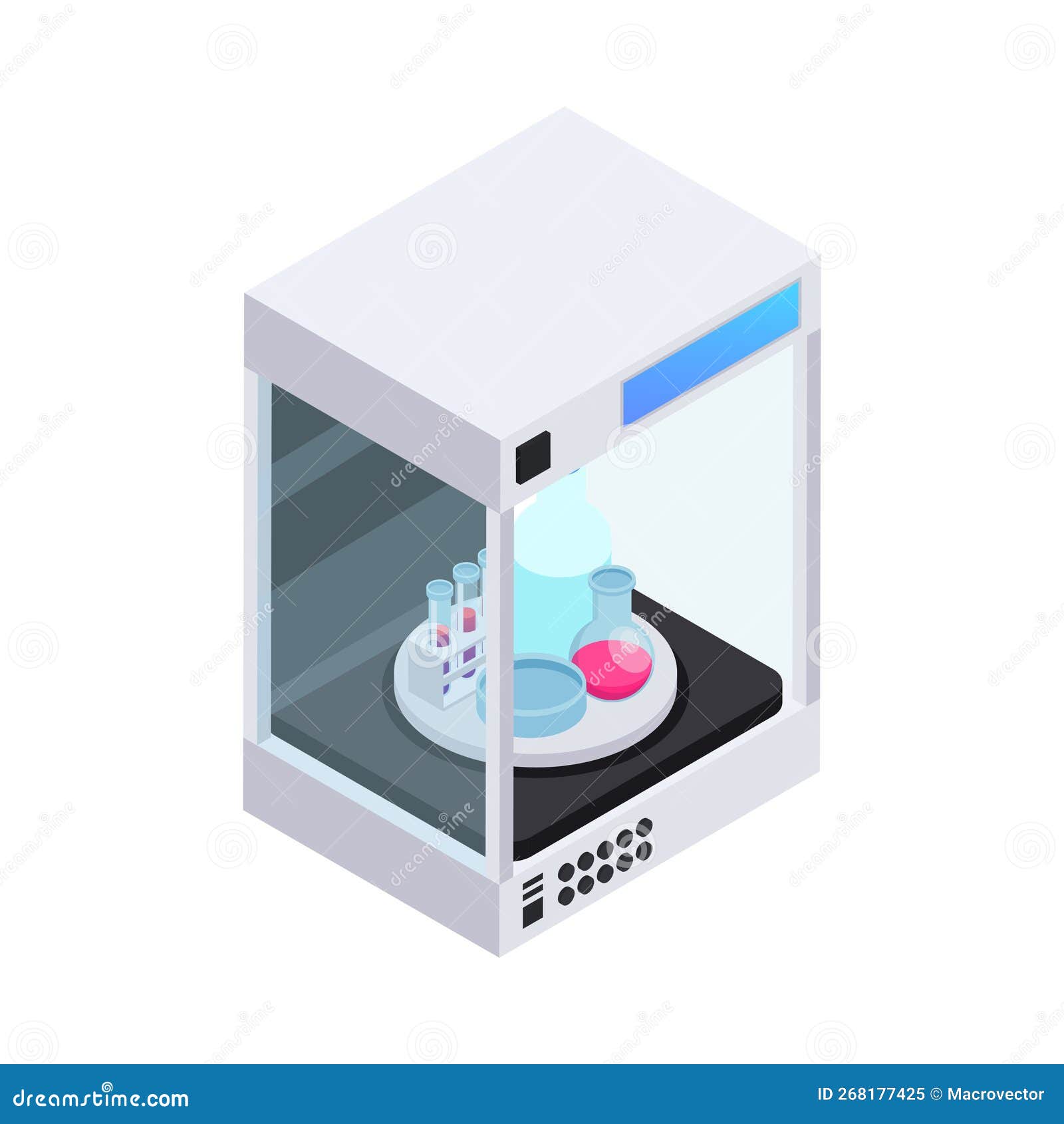 Lab Jars Isometric Composition Stock Vector - Illustration of samples ...