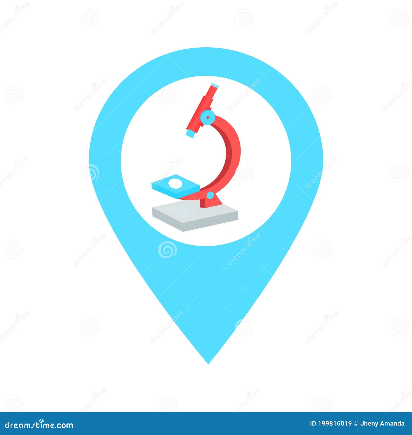 Lab Location Map Pin Pointer Icon. Element of Map Point for Mobile ...