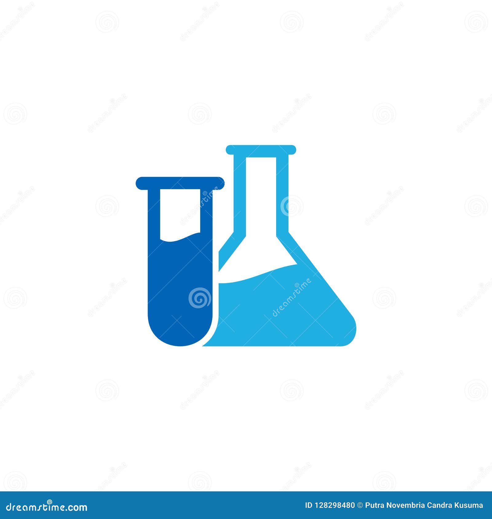 Lab Logo Icon Design stock illustration. Illustration of idea - 128298480