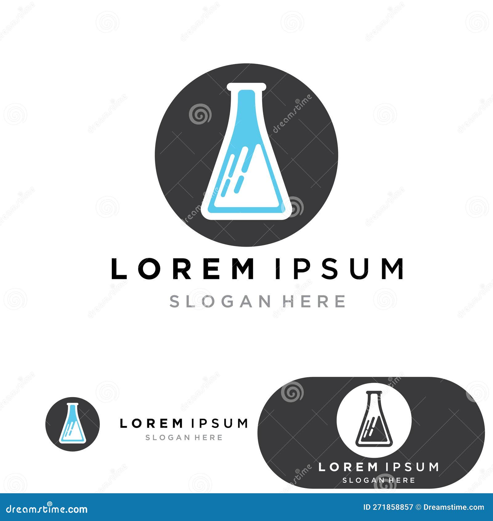 Lab Logo Vector Icon Template Illustration Icons Stock Vector ...