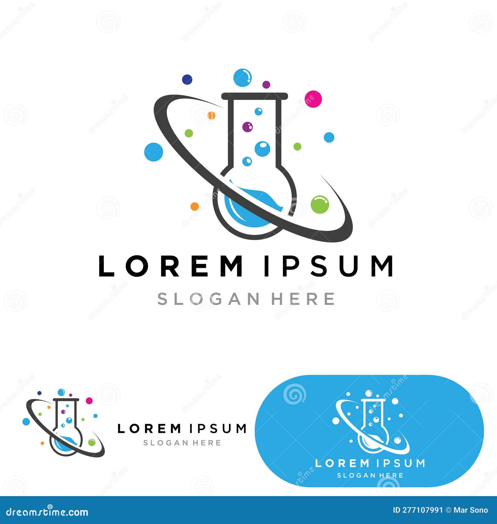 Lab Logo Vector Icon Template Illustration Icons Stock Vector ...