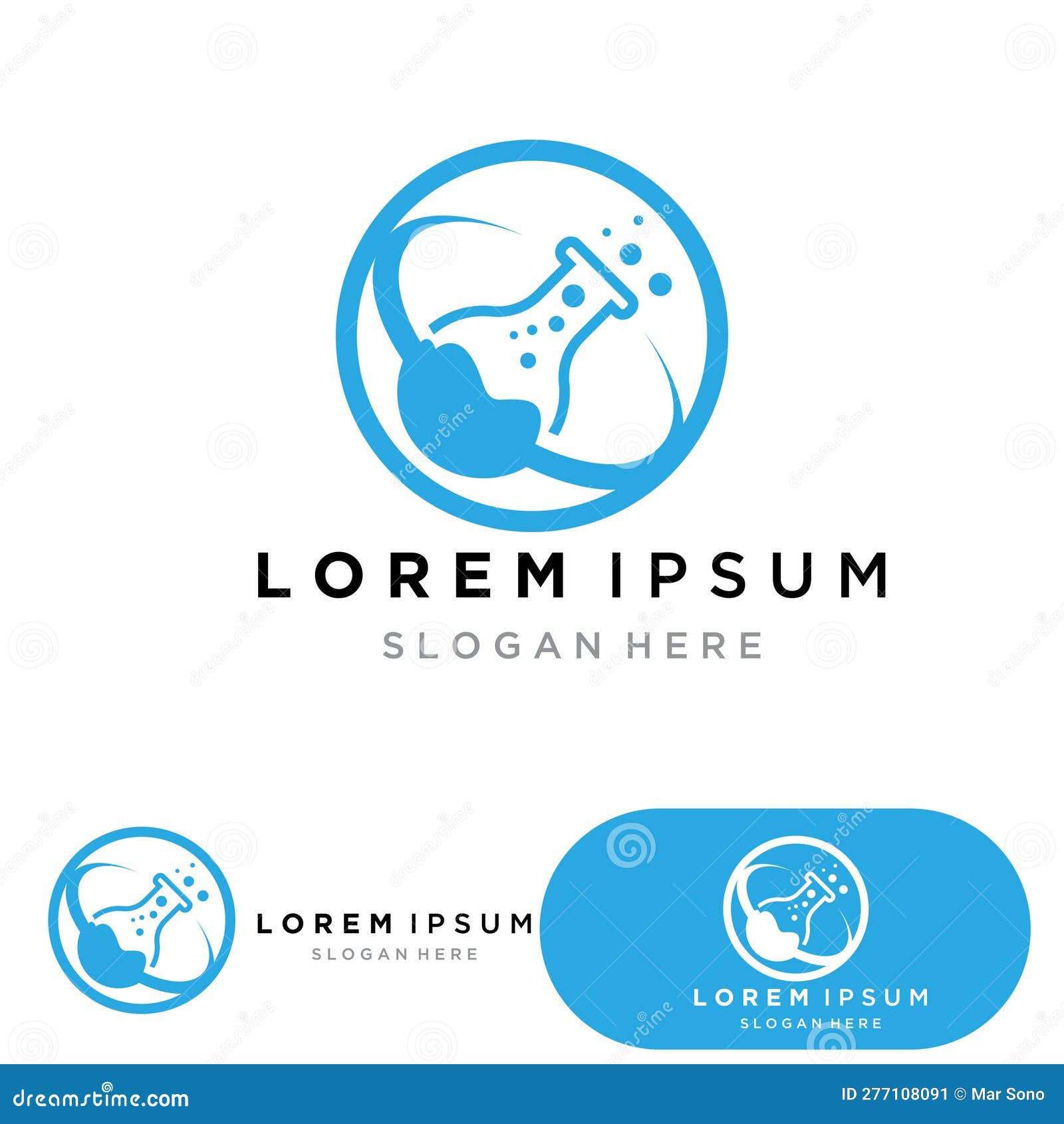 Lab Logo Vector Icon Template Illustration Icons Stock Vector ...