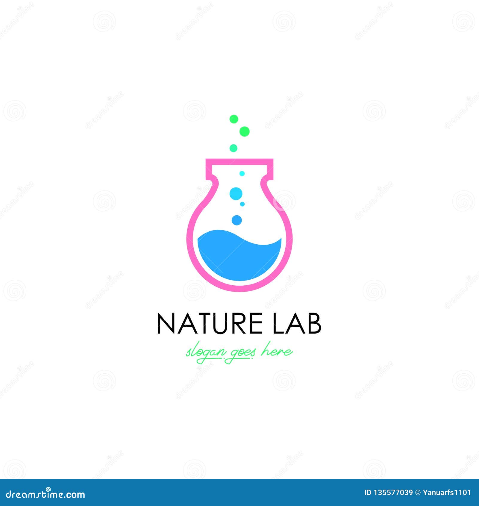 Lab Logo Vector. Lab Logo Template Stock Illustration - Illustration of ...
