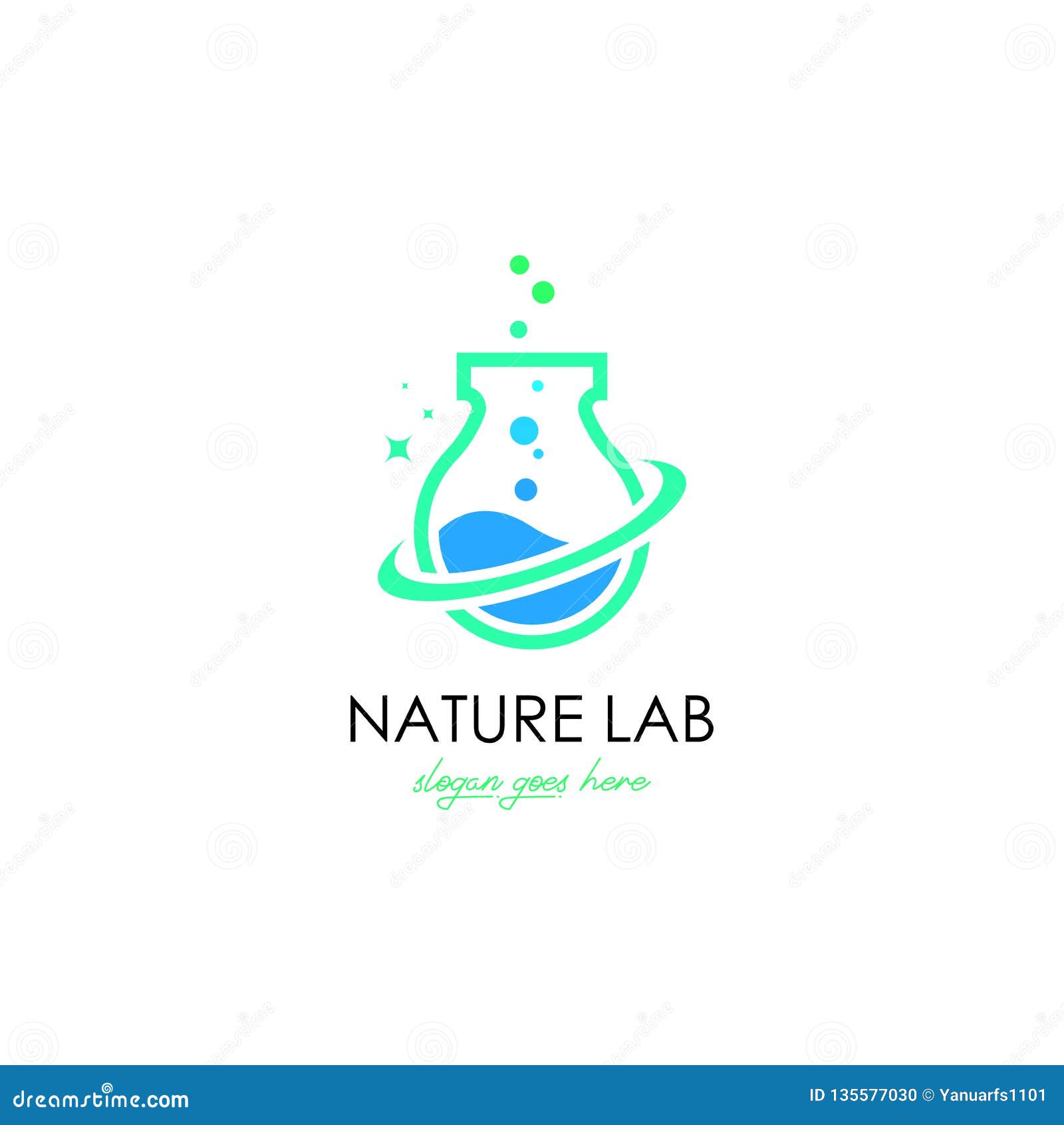 Lab Logo Vector. Lab Logo Template Stock Illustration - Illustration of ...