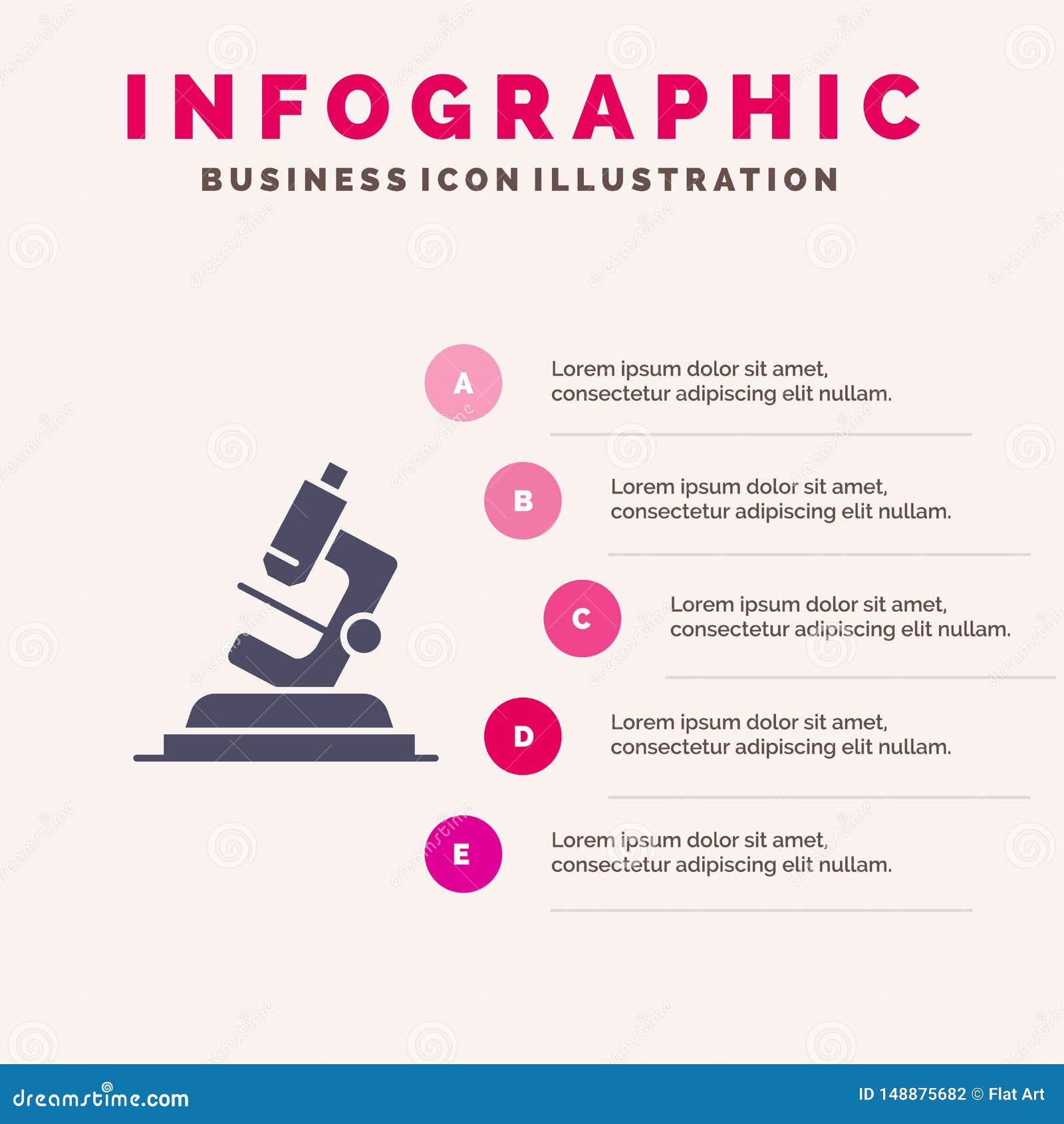 Lab, Microscope, Science, Zoom Infographics Presentation Template. 5 ...