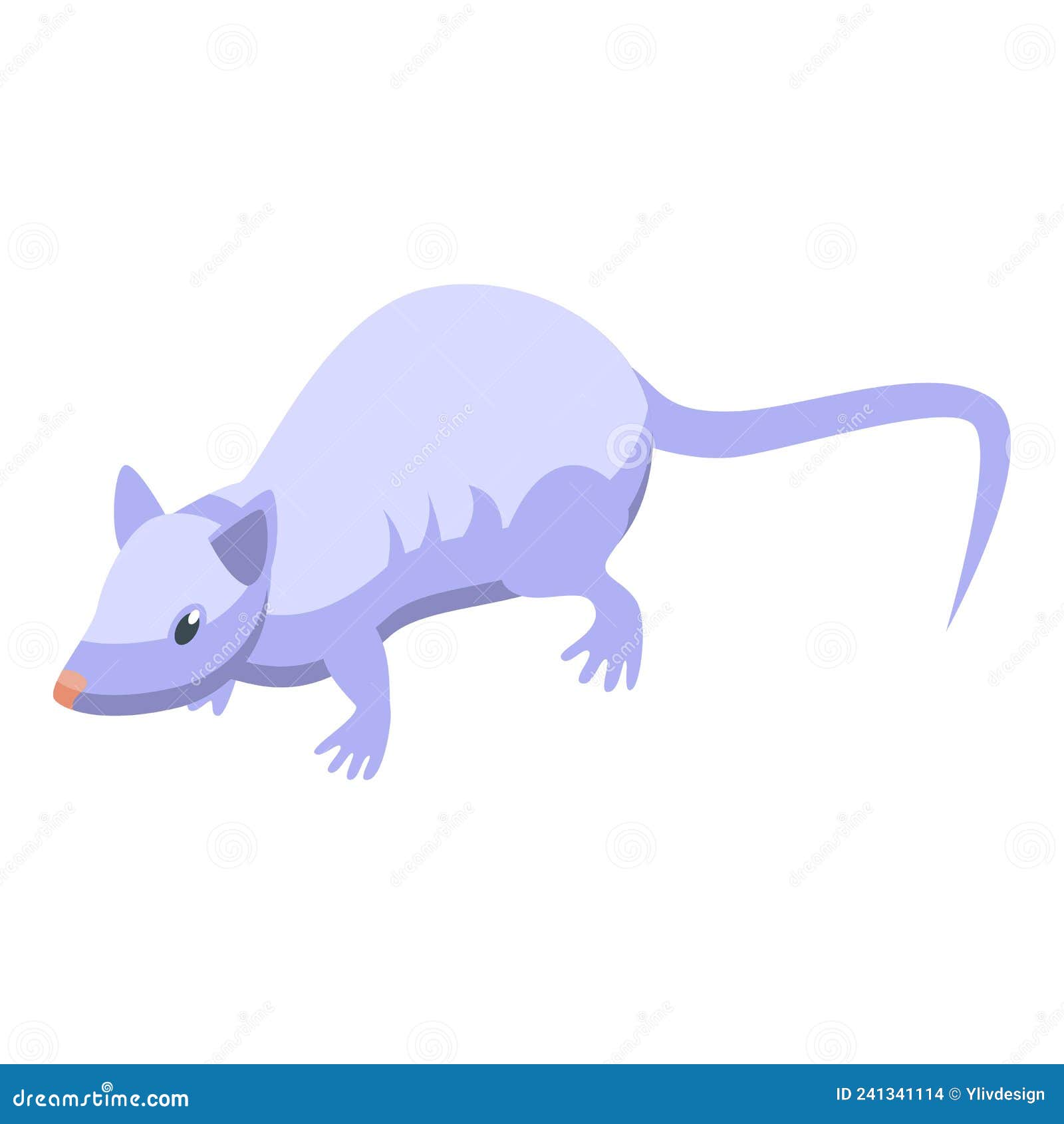 Lab Mouse Icon Isometric Vector. Rat Animal Stock Vector - Illustration ...