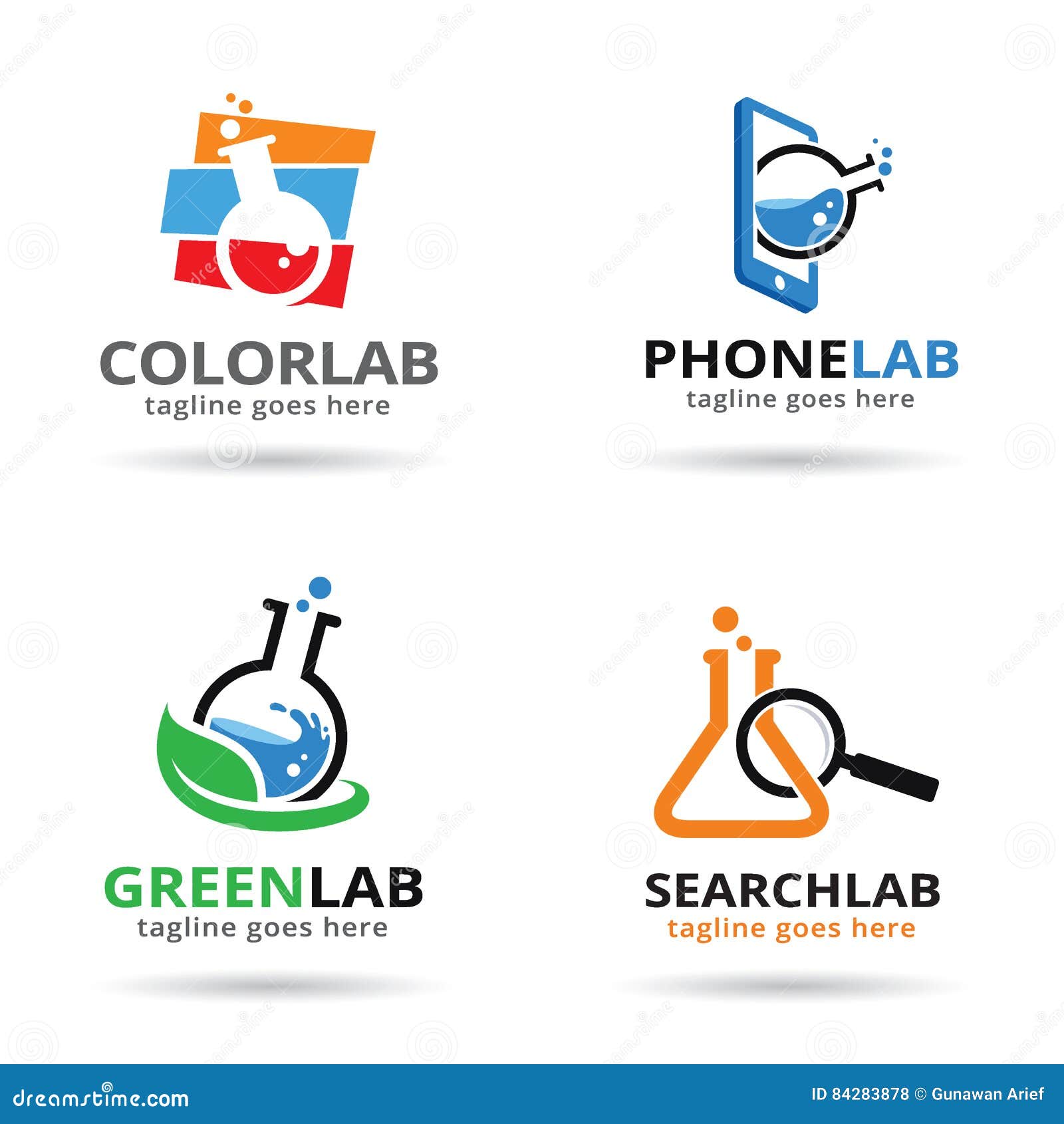 Lab Pack Logo Template Design Vector Stock Vector - Illustration of ...