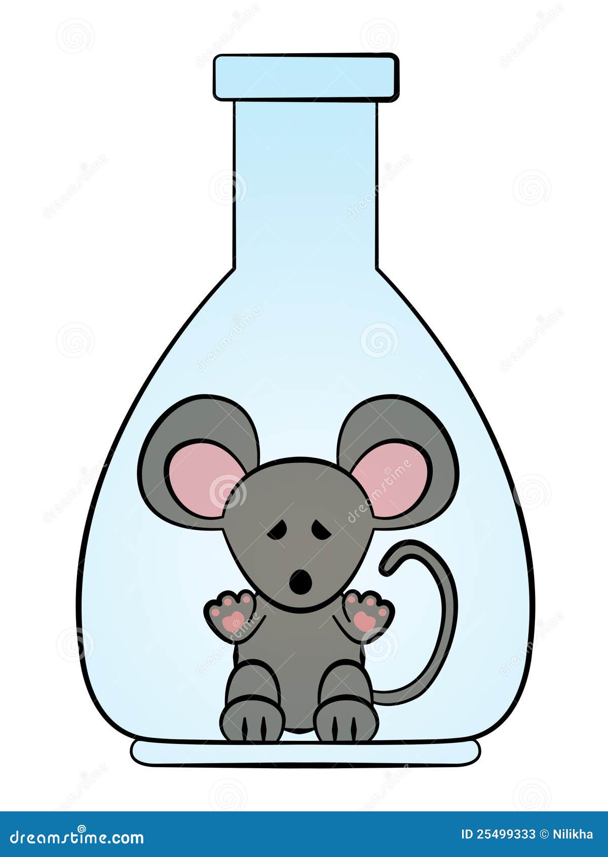 Lab rat stock illustration. Illustration of scientific - 25499333