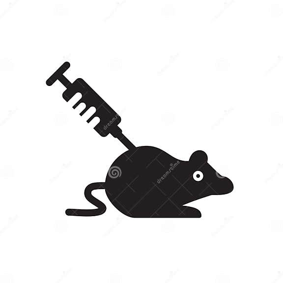 Lab Rat Experiment Icon Web Design in Vector Stock Vector ...
