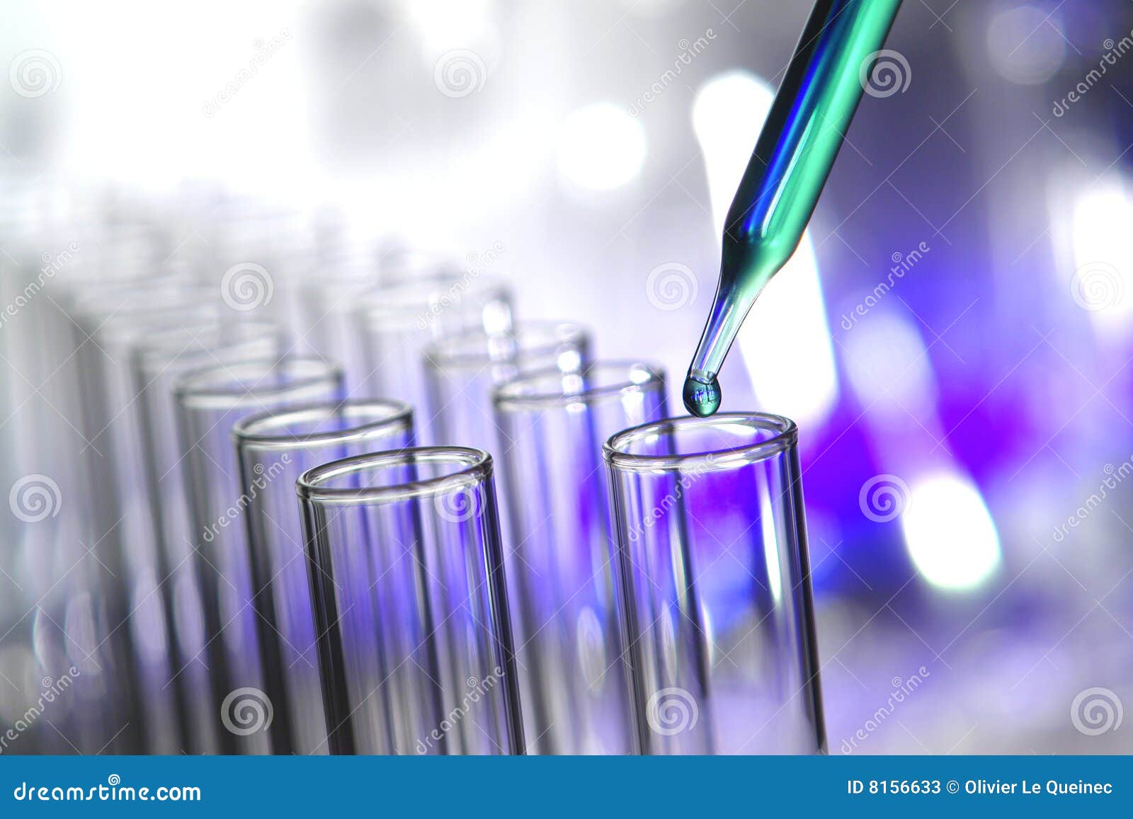 Lab Research Science Test Tubes Стоковое Изображение - изображение ...