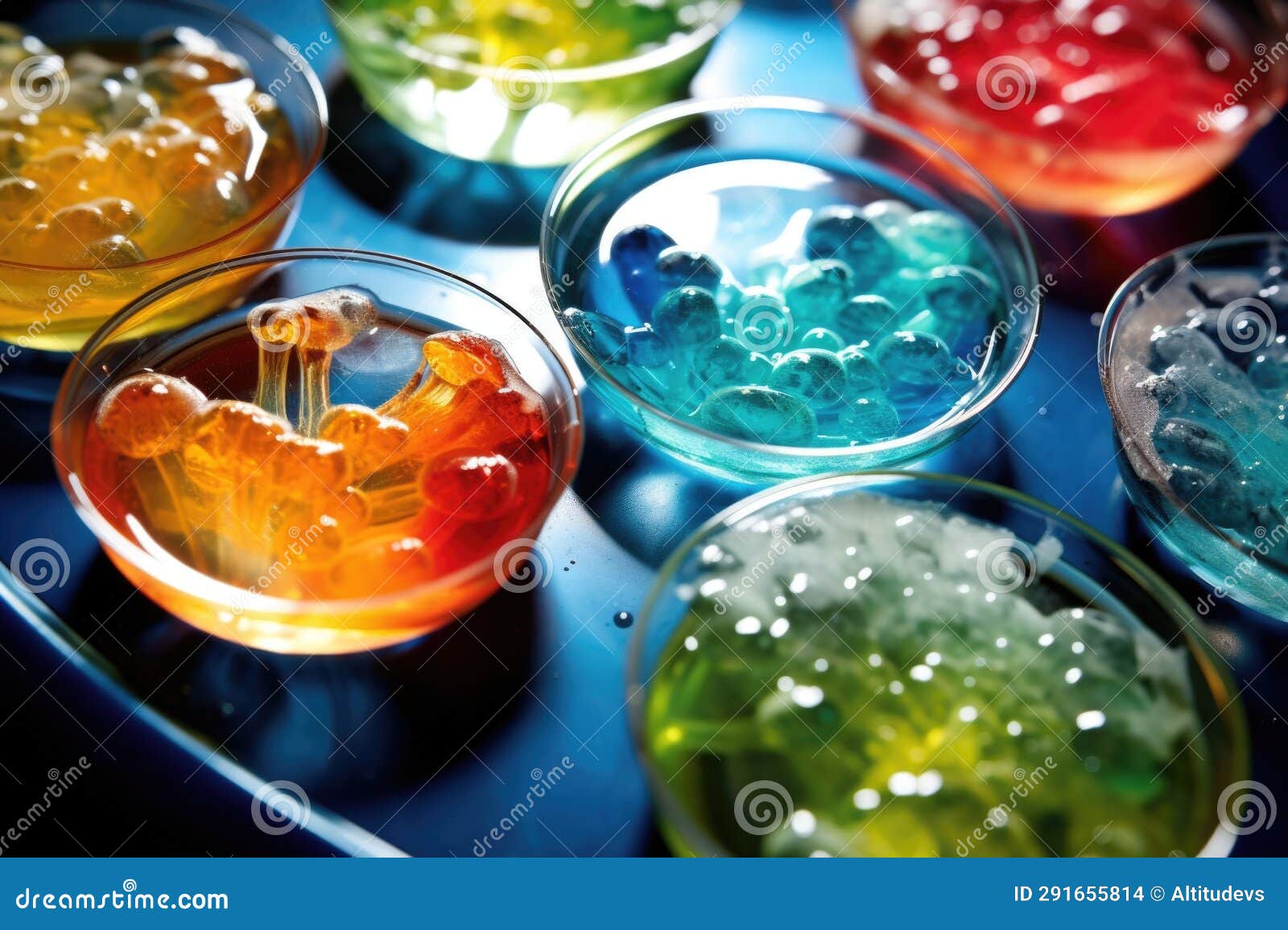 Lab Samples of Various Cancer Cells Stock Photo - Image of cell ...
