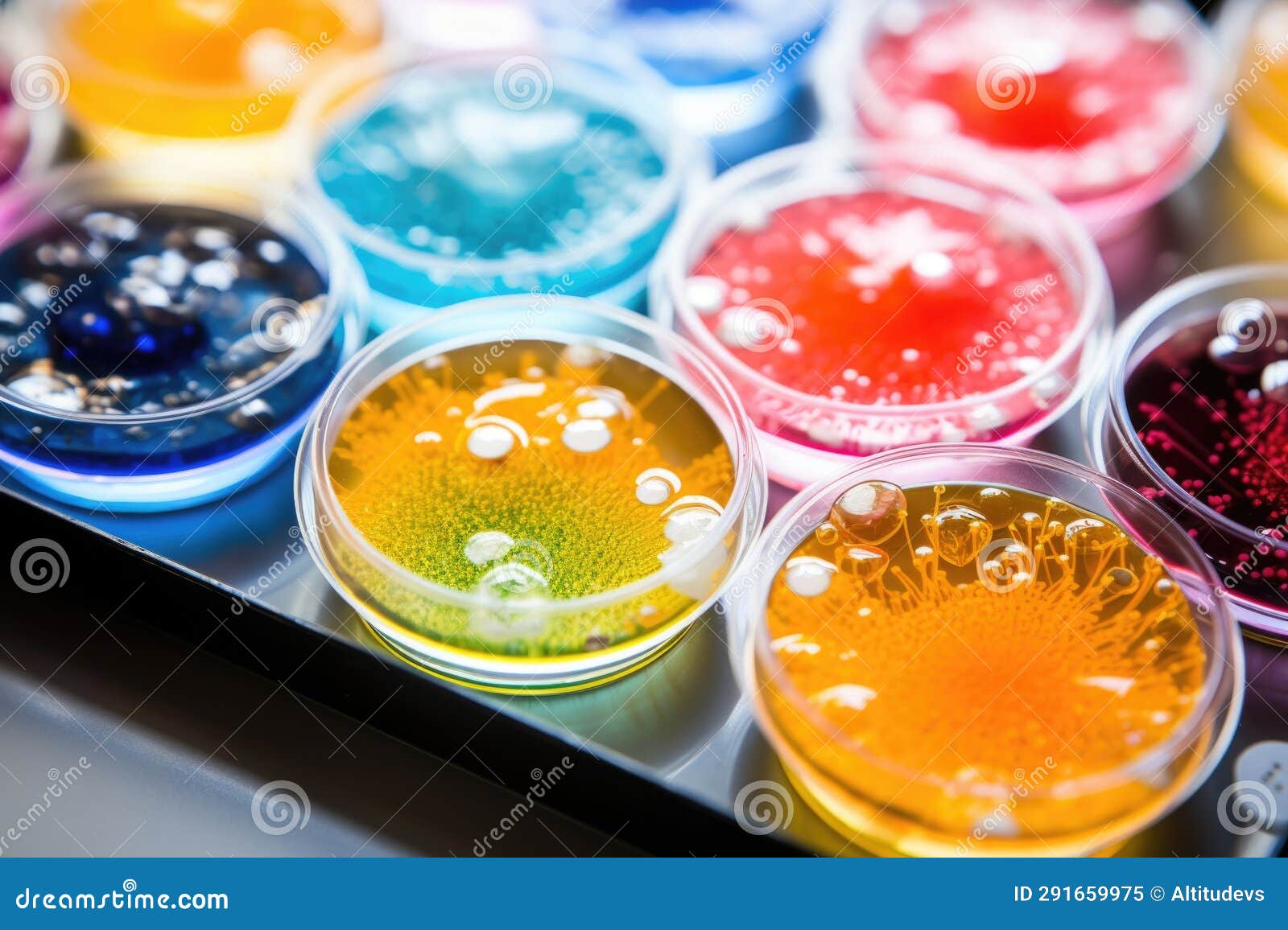 Lab Samples of Various Cancer Cells Stock Image - Image of cells ...