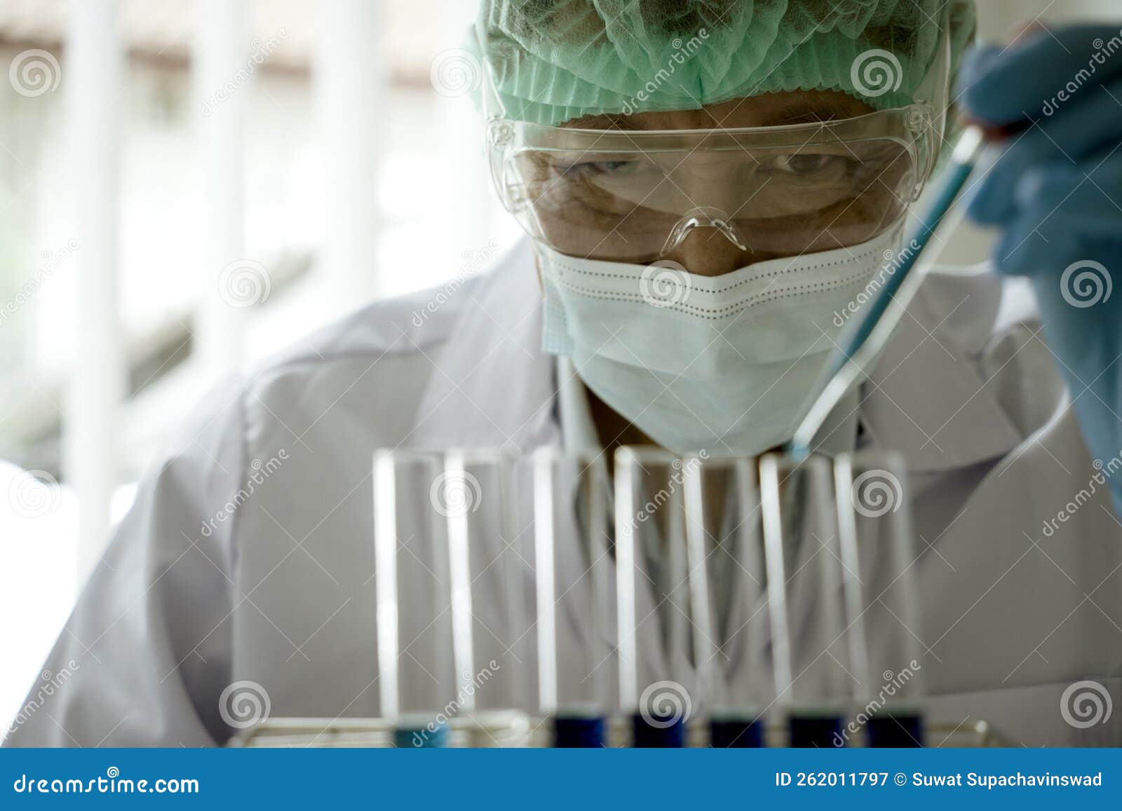 In Lab Scientists are Testing Stock Image - Image of equipment, chemist ...