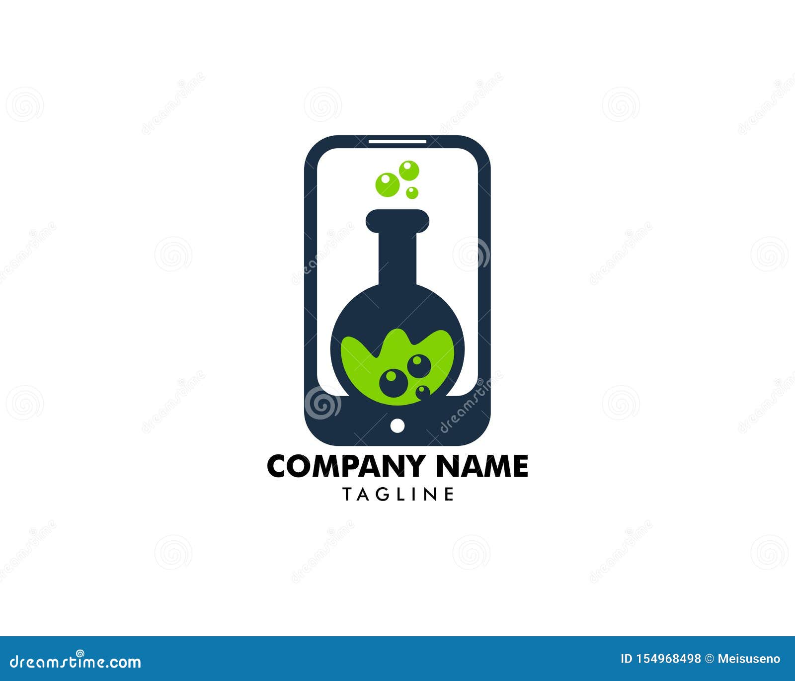 Lab Smartphone Icon Logo Design Element Stock Vector - Illustration of ...
