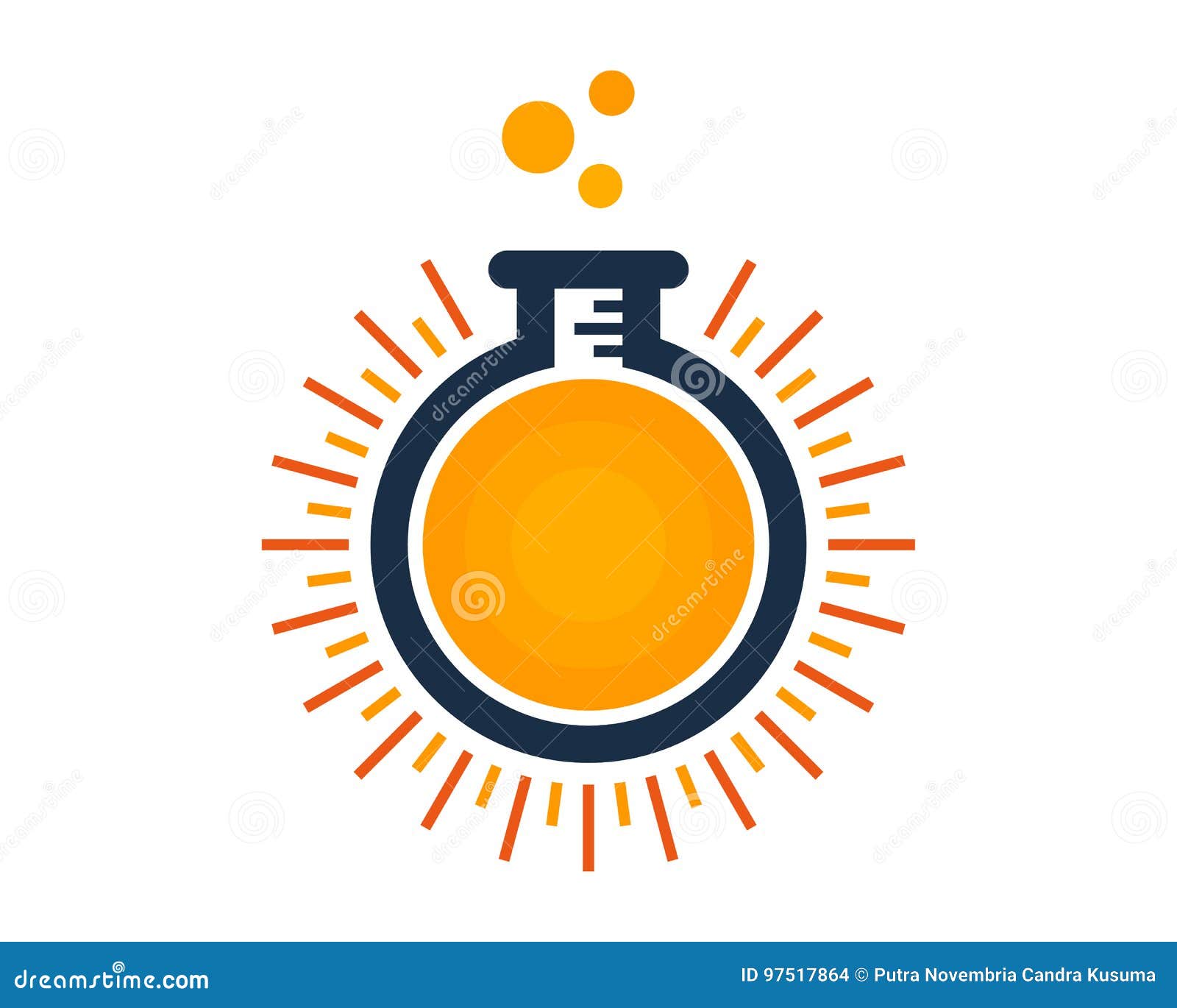 Lab Sun Icon Logo Design Element Stock Vector - Illustration of icon ...