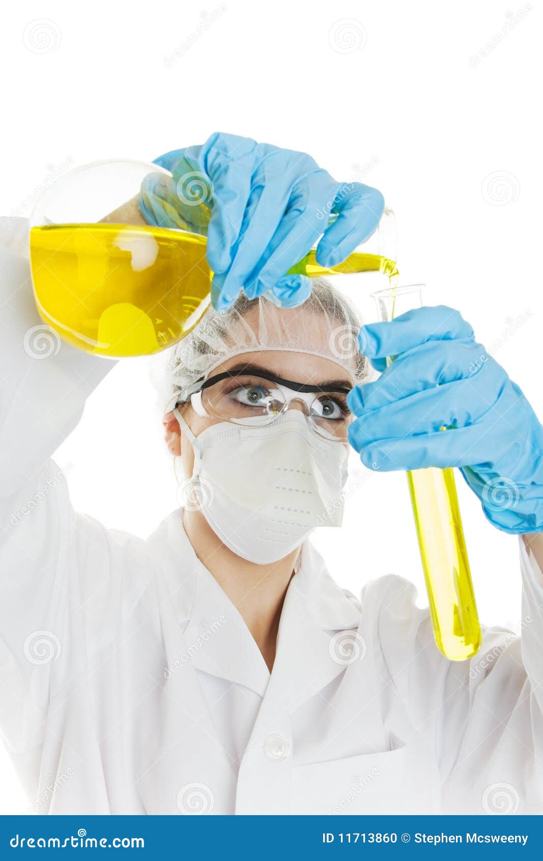 Lab technician stock photo. Image of isolated, technician - 11713860