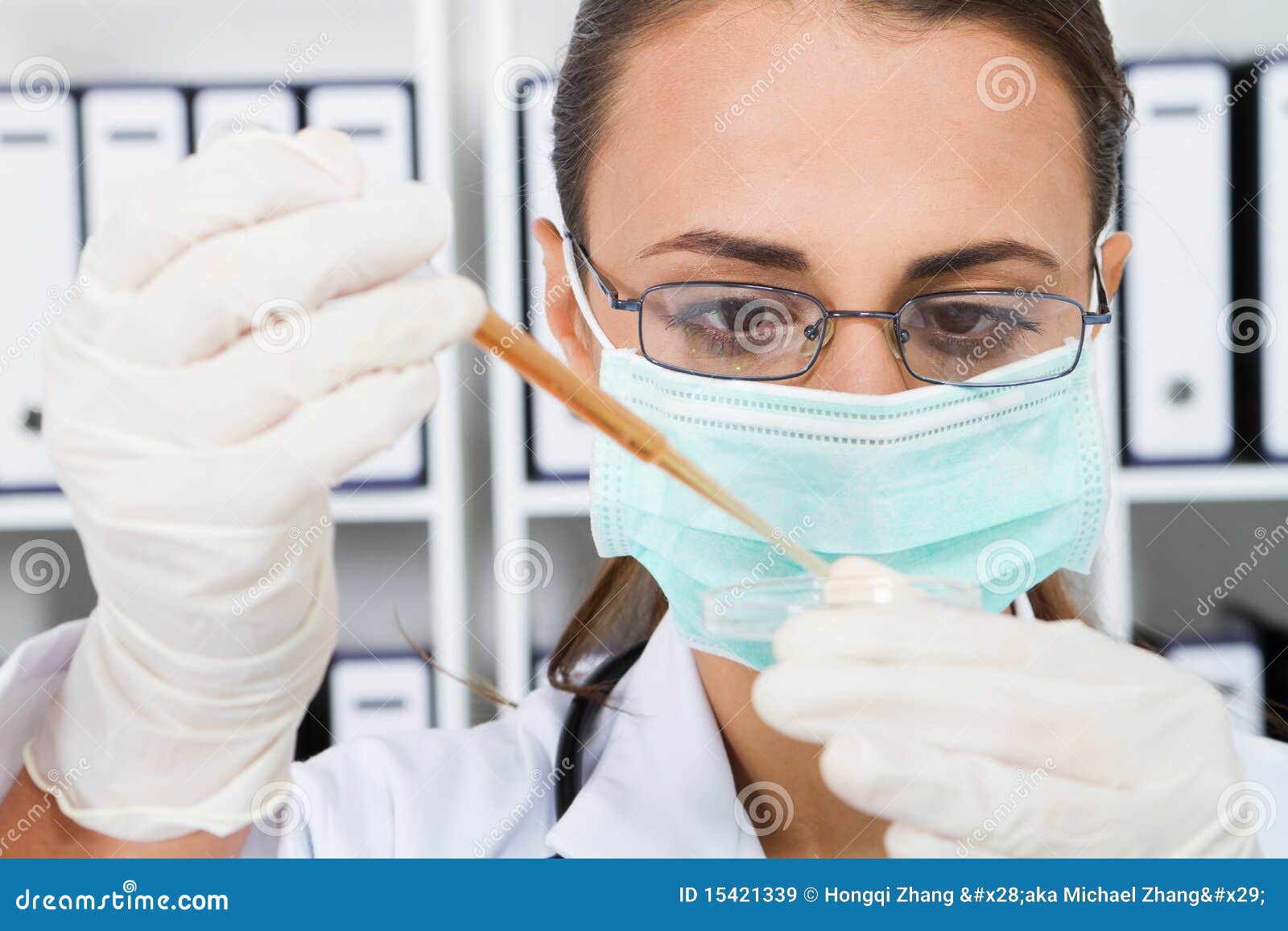 Lab technician stock image. Image of girl, chemistry - 15421339