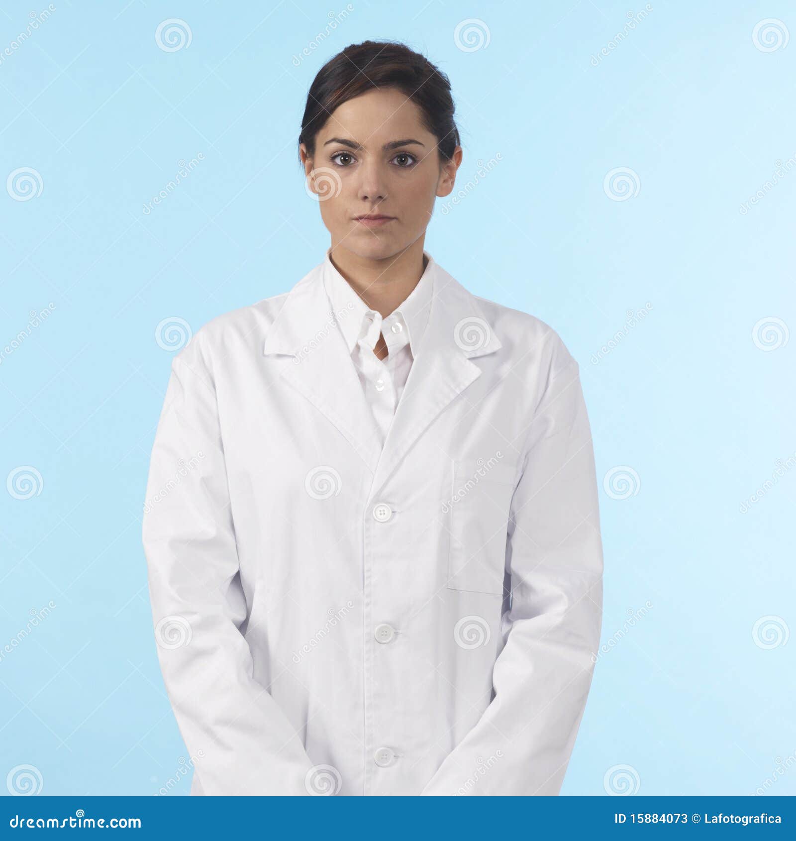Lab technician stock image. Image of coat, background - 15884073