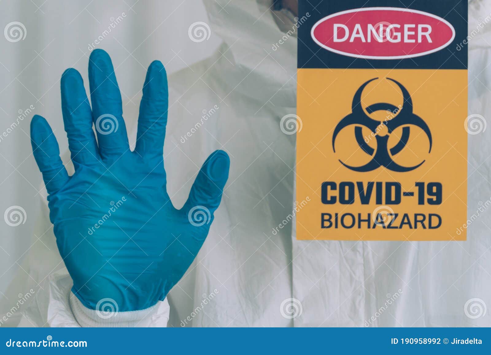 Lab Technician in Personal Protective Equipment PPE Suit Vaccines ...