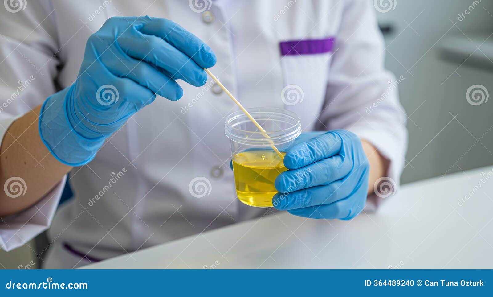 Urine Sample Container Black-and-white Doodle Vector Illustration ...