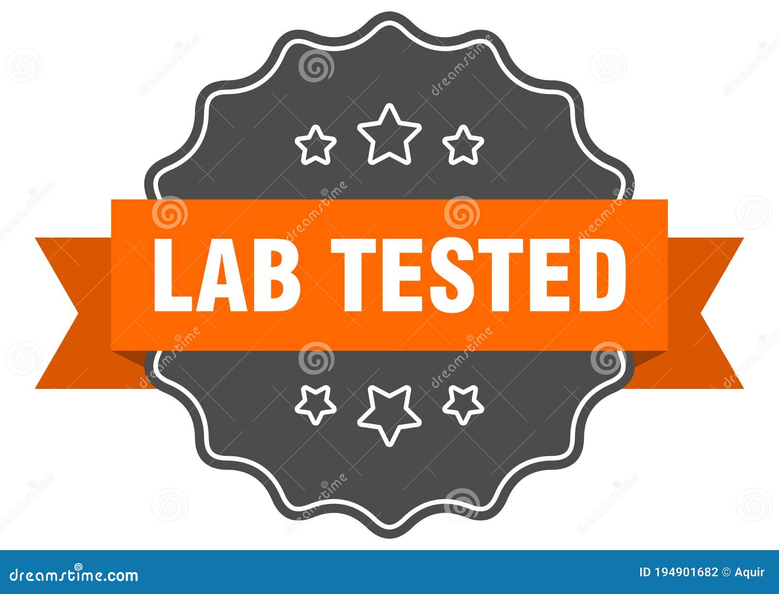 Lab Tested Label. Lab Tested Isolated Seal. Sticker. Sign Stock Vector ...