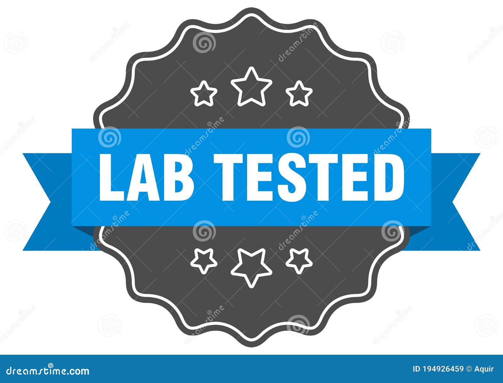 Lab Tested Label. Lab Tested Isolated Seal. Sticker. Sign Stock Vector ...