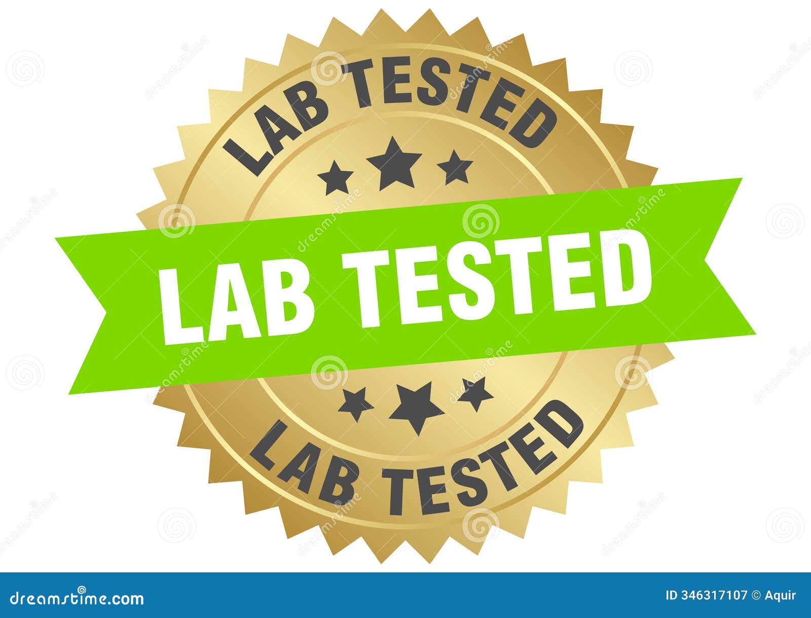 Lab Tested Round Vector Badge Icon Design | CartoonDealer.com #223087214