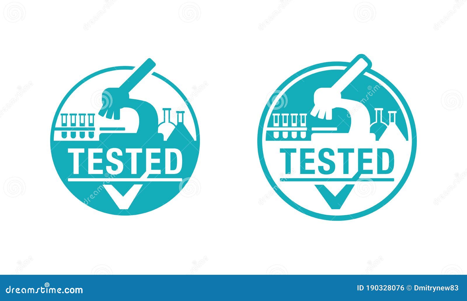 Lab Tested Sign - for Clinically Proven Products Stock Vector ...