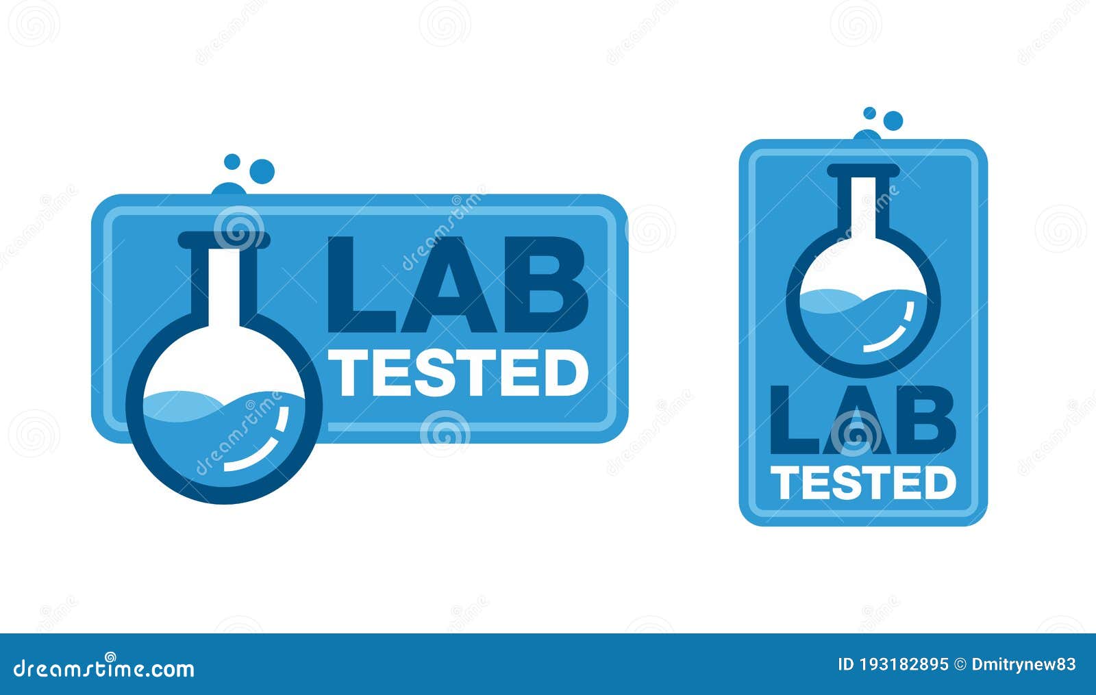 Lab Tested Sign - Stamp with Laboratory Flask Stock Vector ...