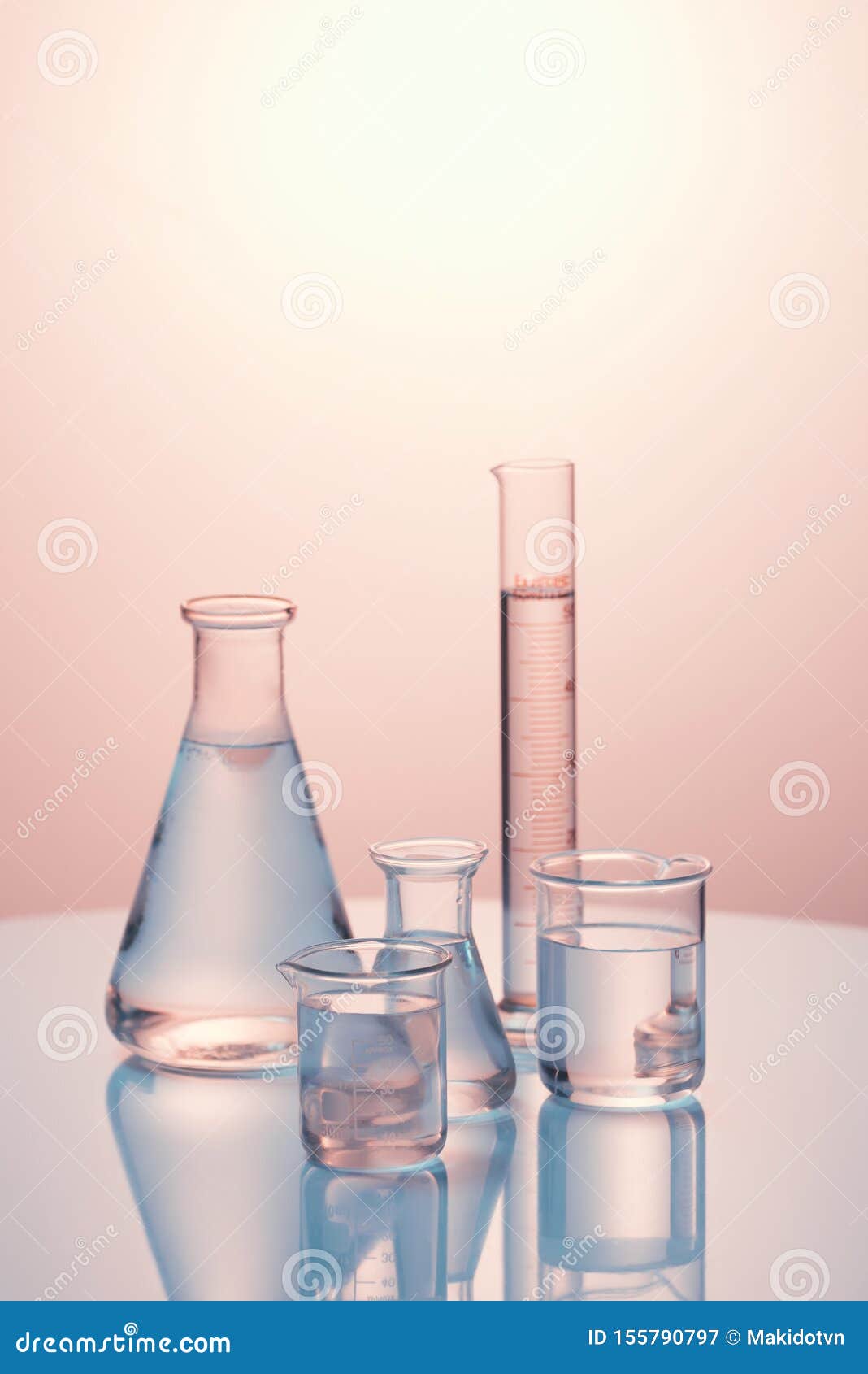 Lab Theme. Science and Medical Background Stock Image - Image of flask ...