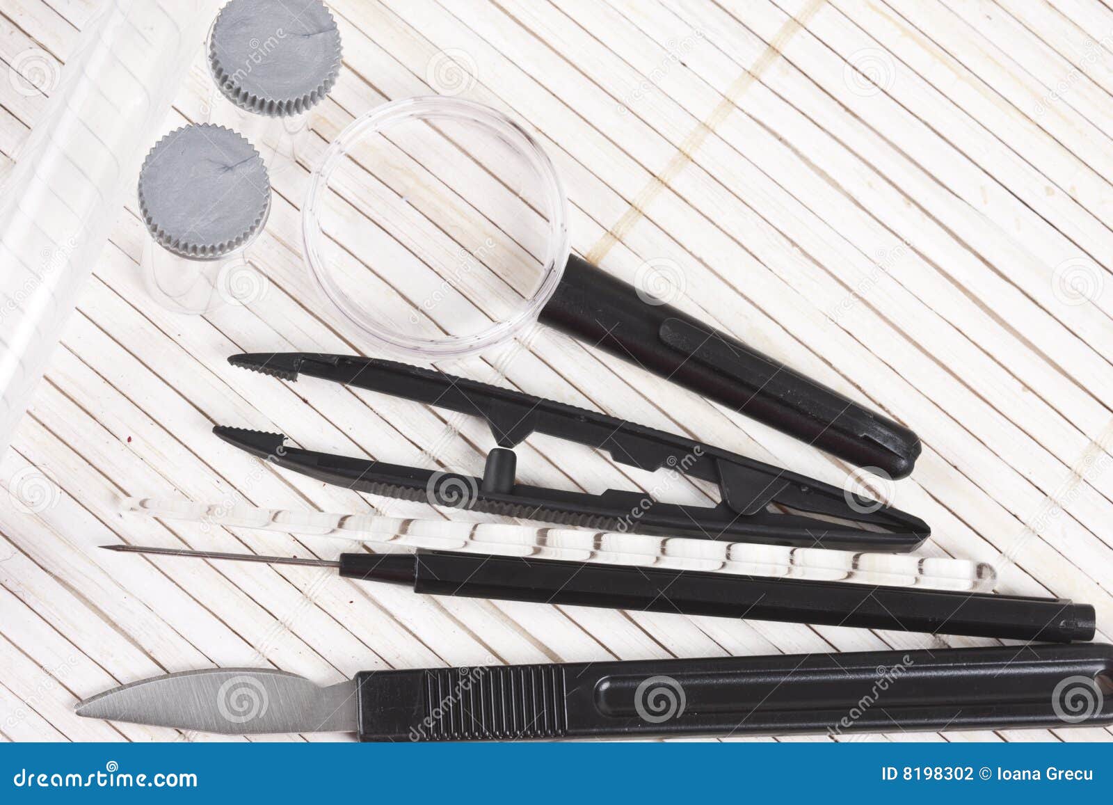 Lab tools stock photo. Image of black, laboratory, scientific - 8198302