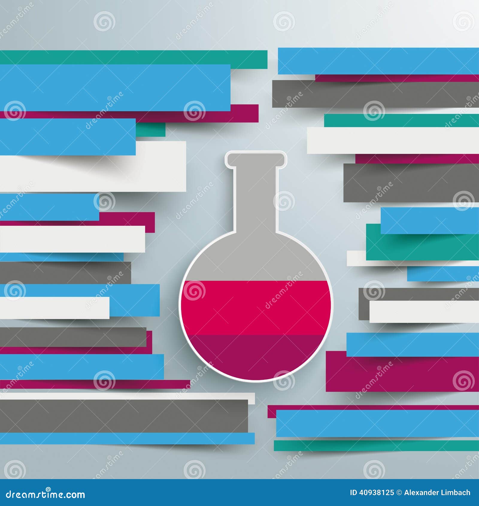 Lab Tube Paper Lines stock vector. Illustration of banner - 40938125