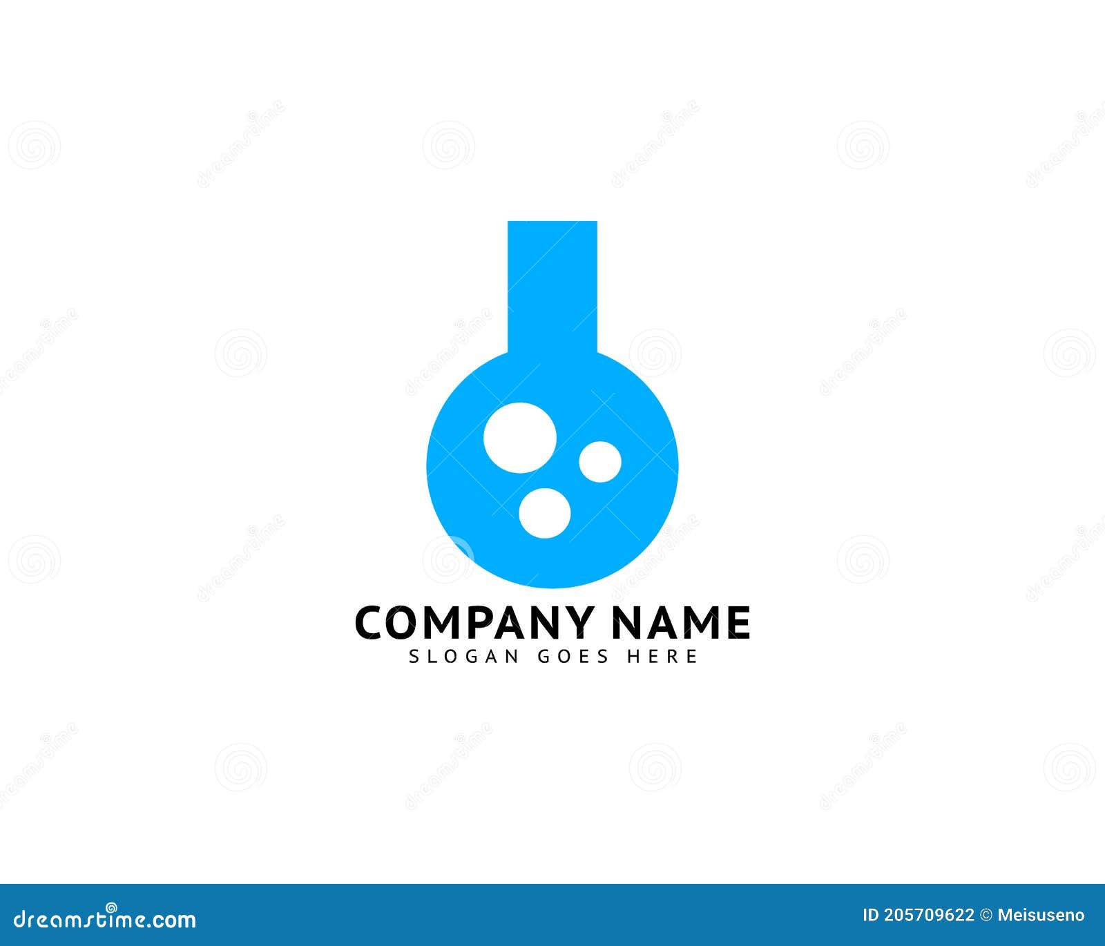 Lab Tube Vector Icon Logo Design Stock Vector - Illustration of ...