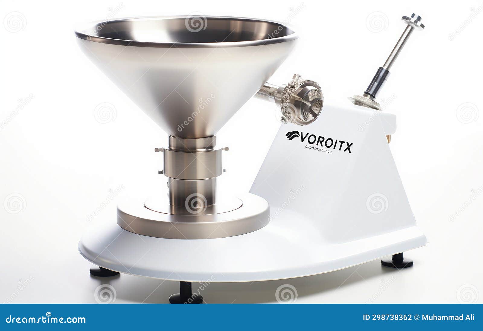 Lab Vortex Mixer on White Background Stock Photo - Image of science ...