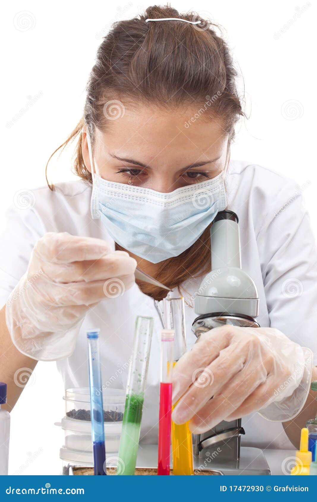 Lab worker stock photo. Image of liquid, scientific, microbiology ...