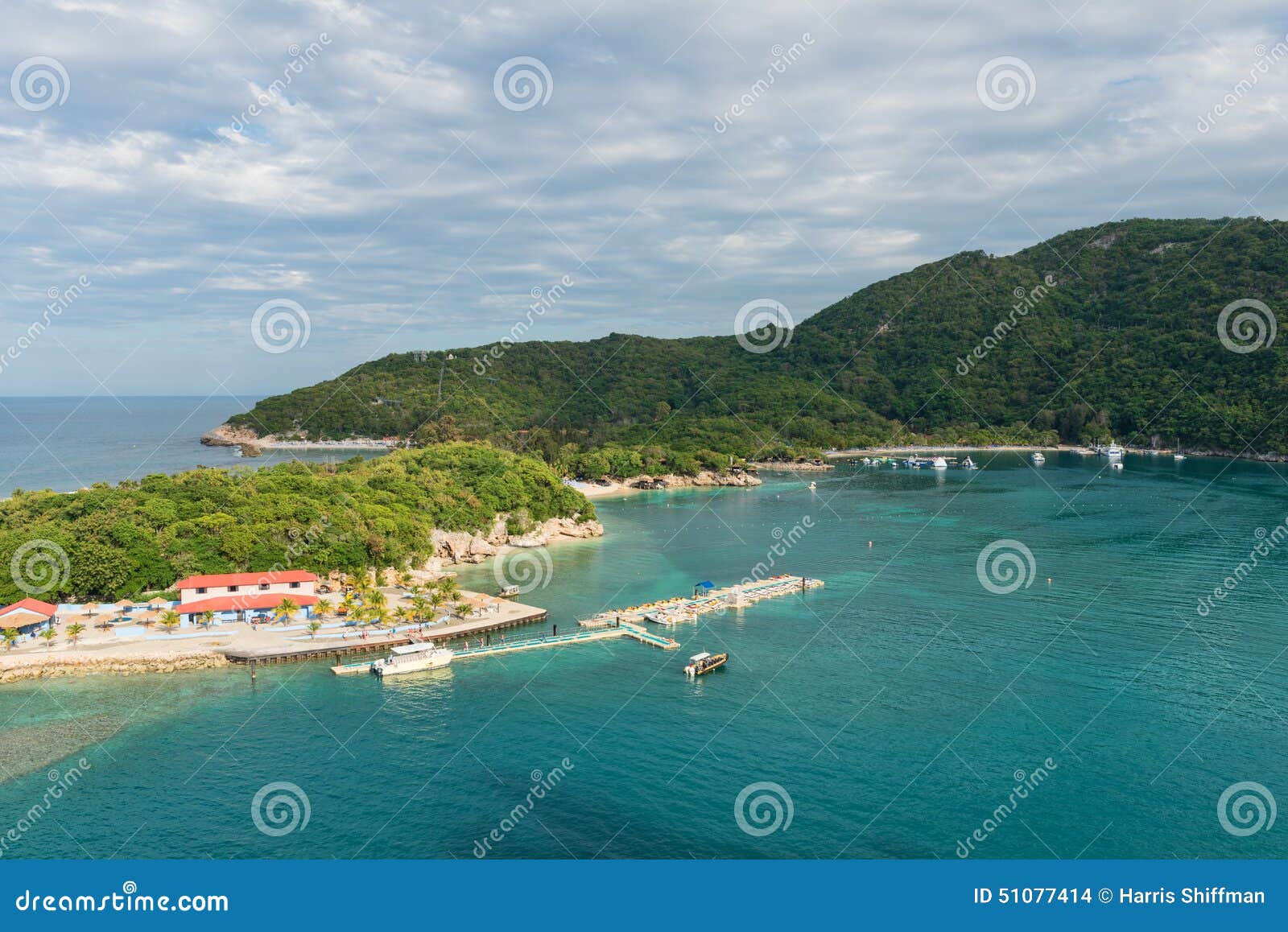 Labadee stock photo. Image of beach, surf, coastline - 51077414