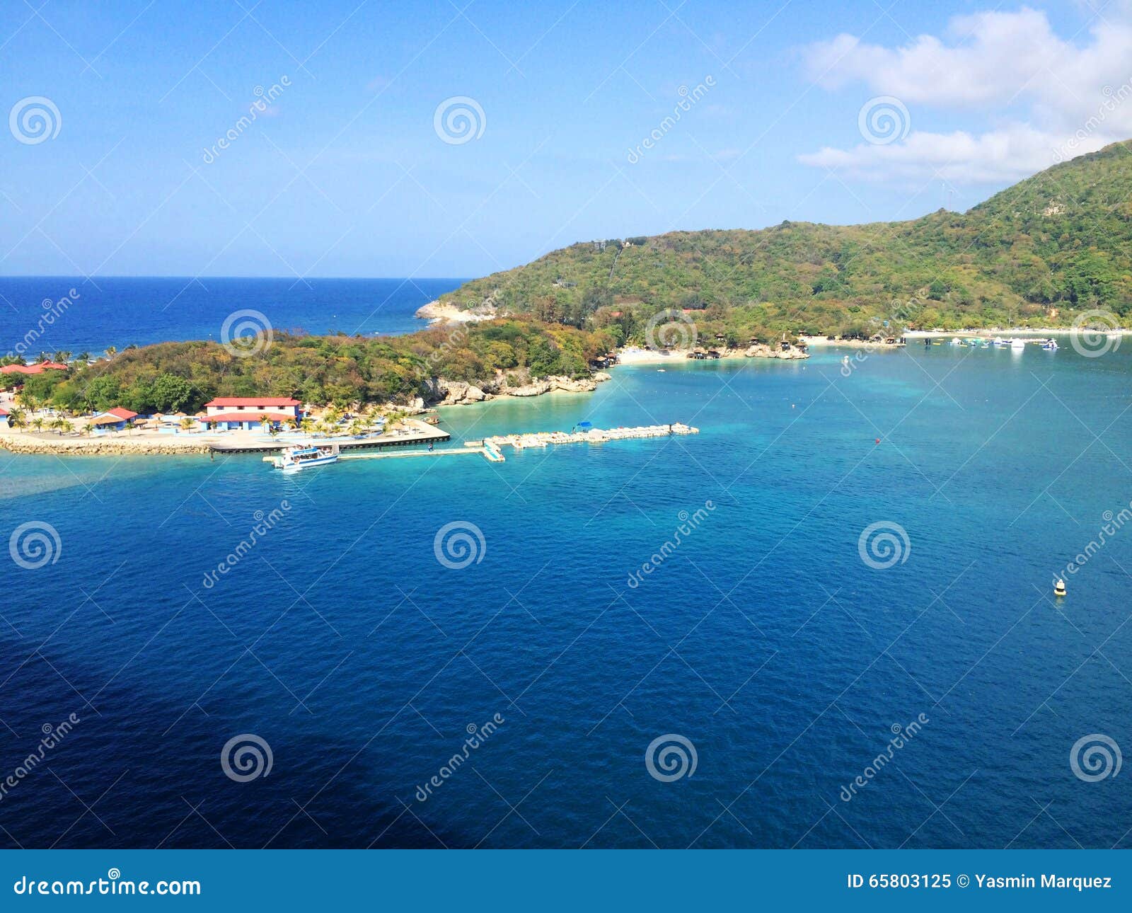 Labadee, Haiti stock image. Image of waters, labadee - 65803125