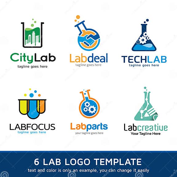 Labb Logo Template Design Vector Vektor Illustrationer - Illustration ...