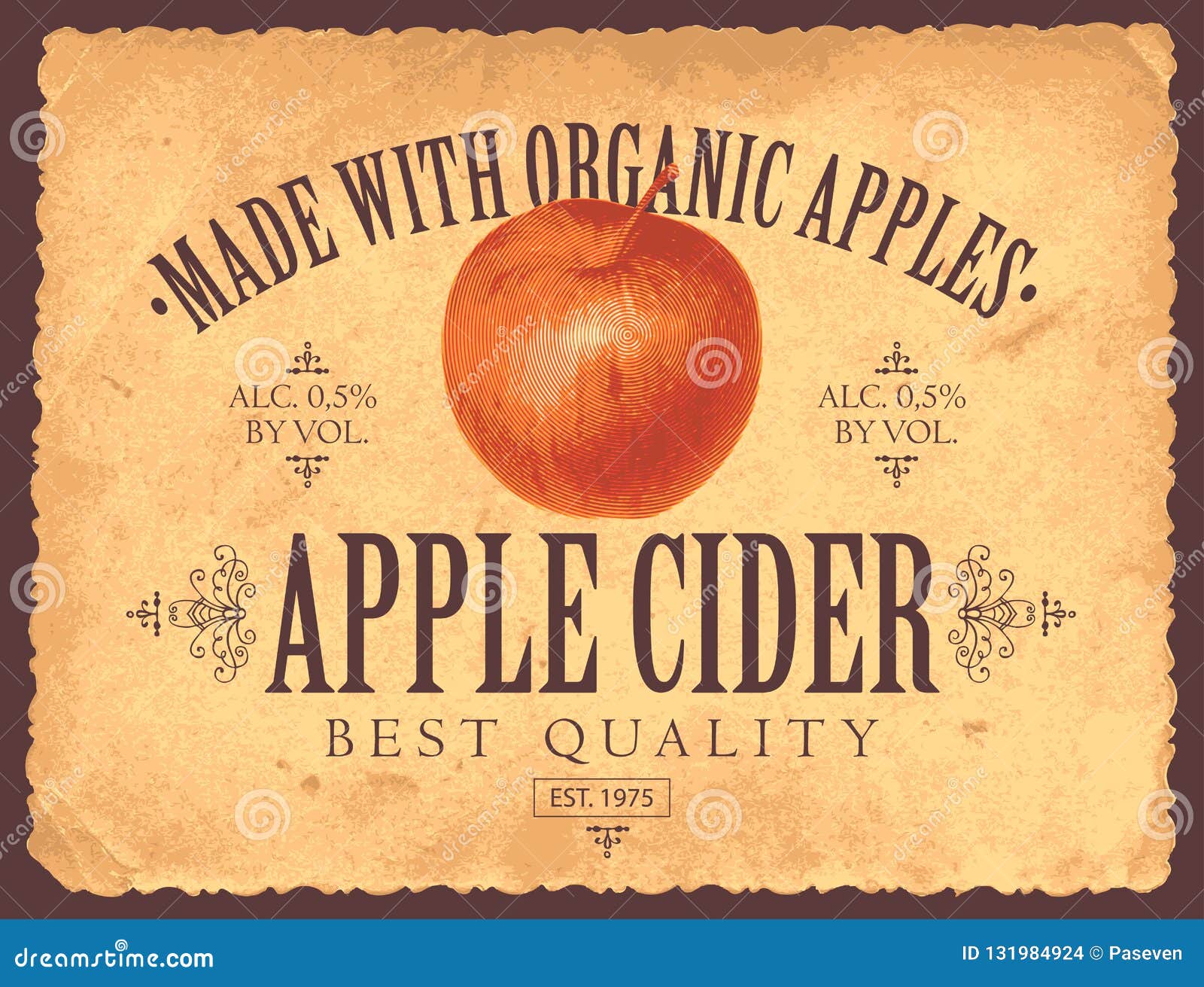 Vintage Apple Labels