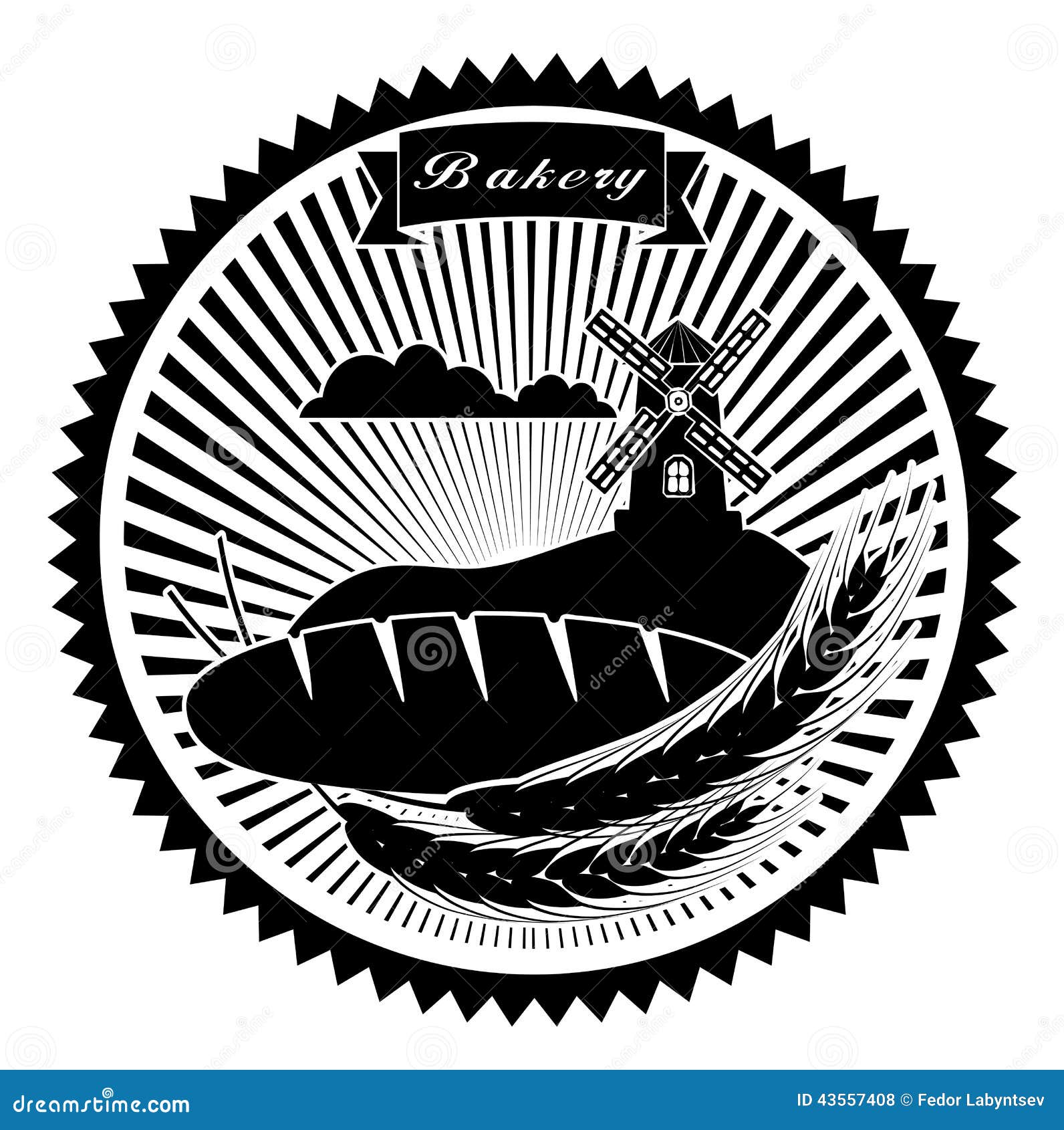 Bread Symbol Icon Cartoon Vector | CartoonDealer.com #105922417