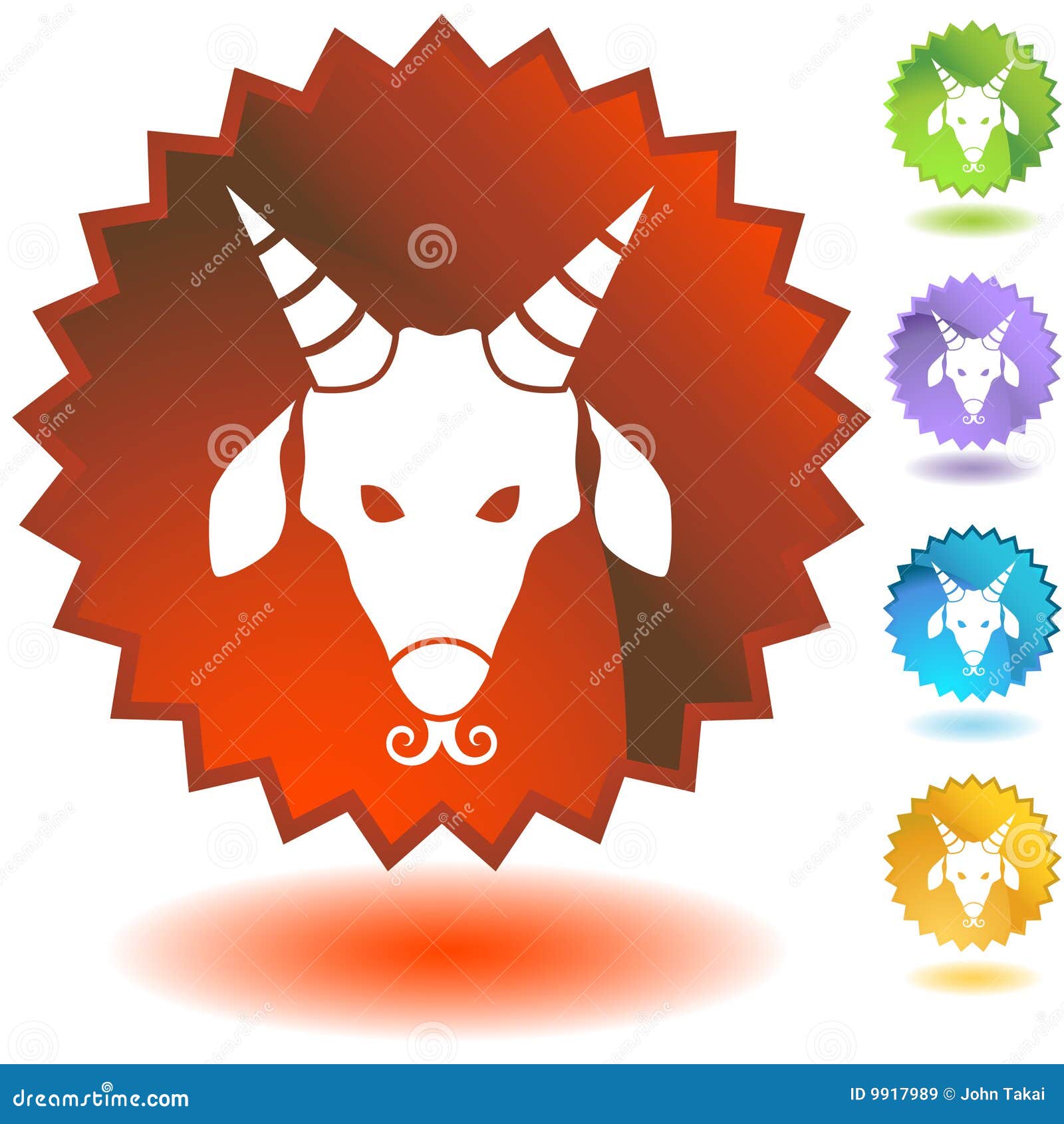 Label - Capricorn stock vector. Illustration of earth - 9917989