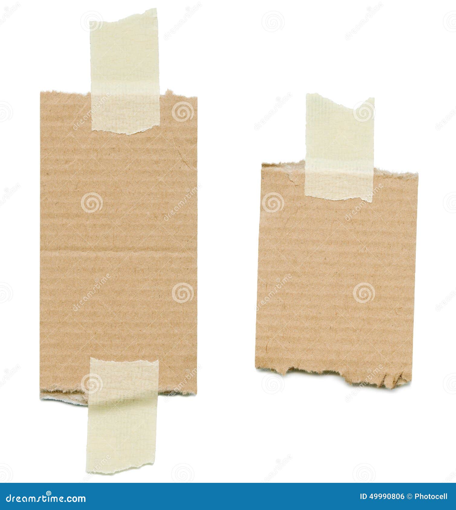 Label cardboard stock photo. Image of corrugated, seamless - 49990806